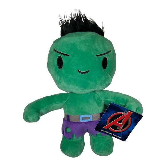 Universal | Toys | Universal Studios Marvel Avengers Hulk 9 Cutie Plush ...